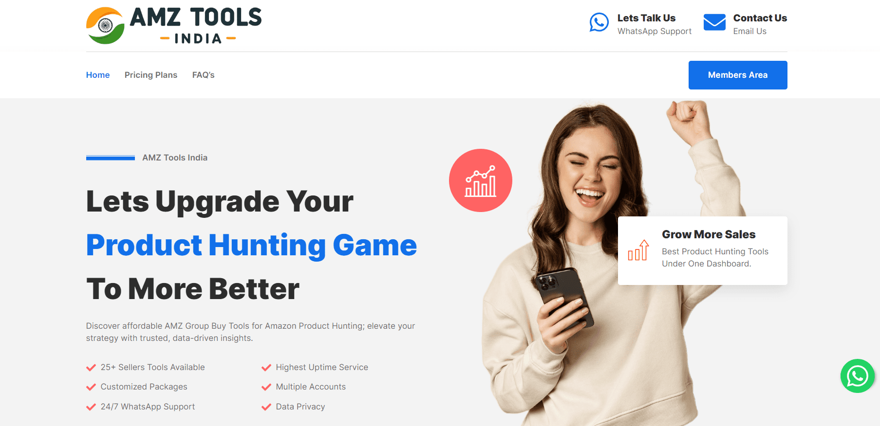 AMZ Tools India - 25+ Amazon Seller Group Buy Tools Service